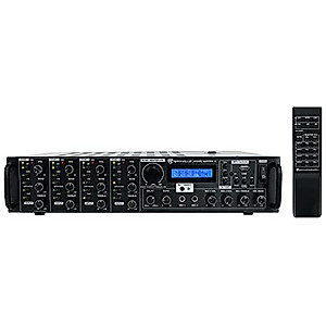 Rockville Home Matrix 4 Zone 8 Channel 600w Multi Room/Source Receiver/Amplifier
