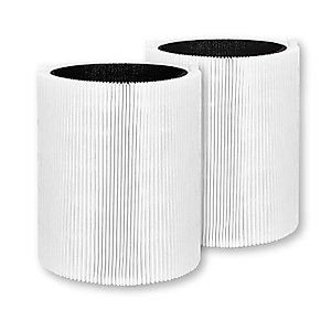 2 Pack 311 Auto Filters Replacement，Compatible with Blueair Blue Pure 311 Auto Air Purifier，2 in 1 HEPASilent and Activated Carbon Filter