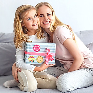 Happy Mothers Day Stickers,180PCS Mother's Day Label Stickers,2" Round Floral Mothers Day Presents Labels for Cards Present Decorations-30PCS