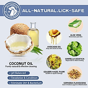 Paw Cleaner for Dogs - Clean Paws No-Rinse Foaming Cleanser for Dogs &amp; Cats Small Large Medium Breed Dog Paw Foot Washer Grooming Supplies for Pet Care 2pcs