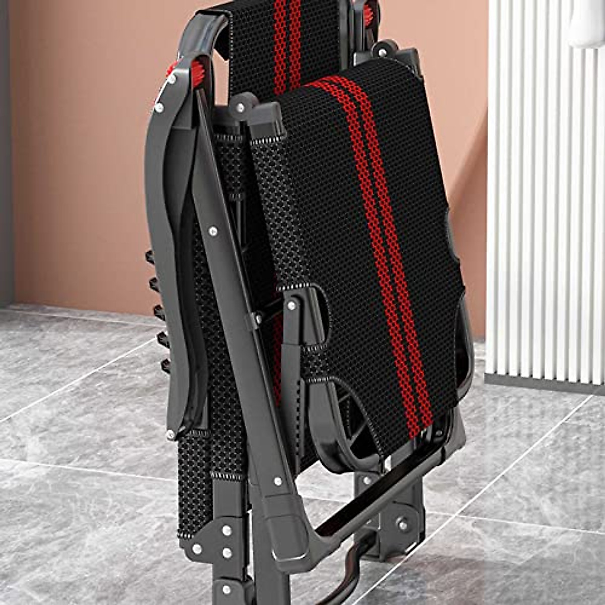 ABaippj Zero Gravity Sunlounger Garden Reclining Chair Foldable Relaxing Recliner, Adjustable Headrest for Beach Patio Camping Poolside BBQ