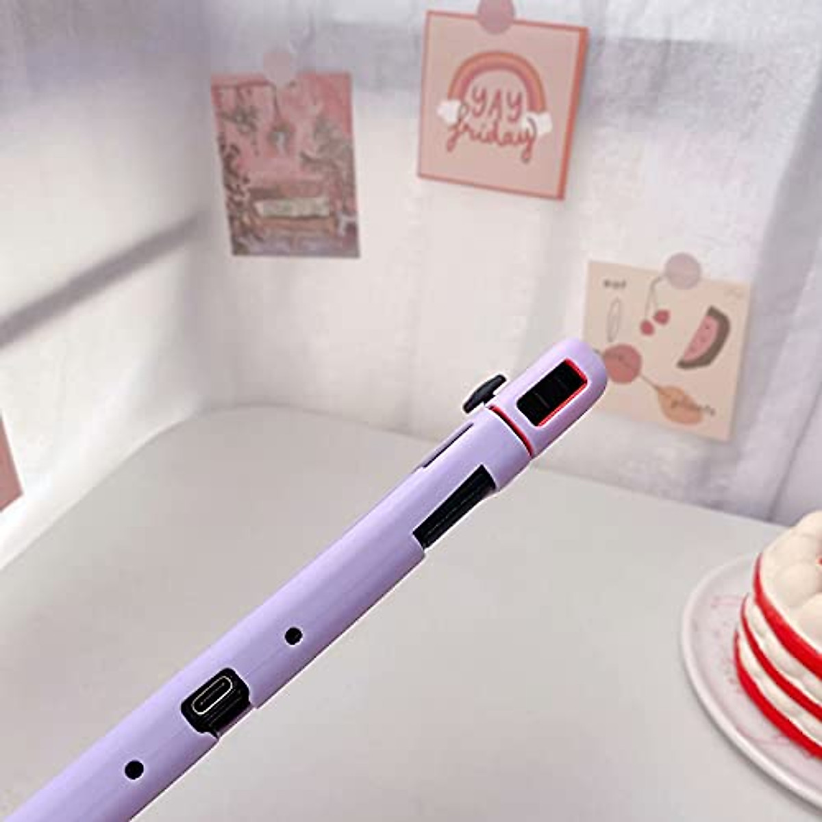 Protective Case for Nintendo Switch,Cute Kawaii Cartoon Design Cover - Shock-Absorption and Anti-Scratch Fashion Cool Switch Game Shell for Girls Kids Women