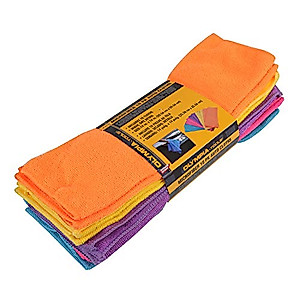 Olympia Tools Microfiber 10 Pk Auto Cloths, 87-222