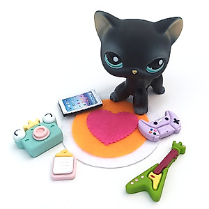 happyblockbuilder LPS Accessories Miniature Dollhouse Compatible with Littlest Pet Shop and Barbie Mixed Craft Sets Random Gift Bag Lots; Pets NOT Included (Play & Study 6pc.)