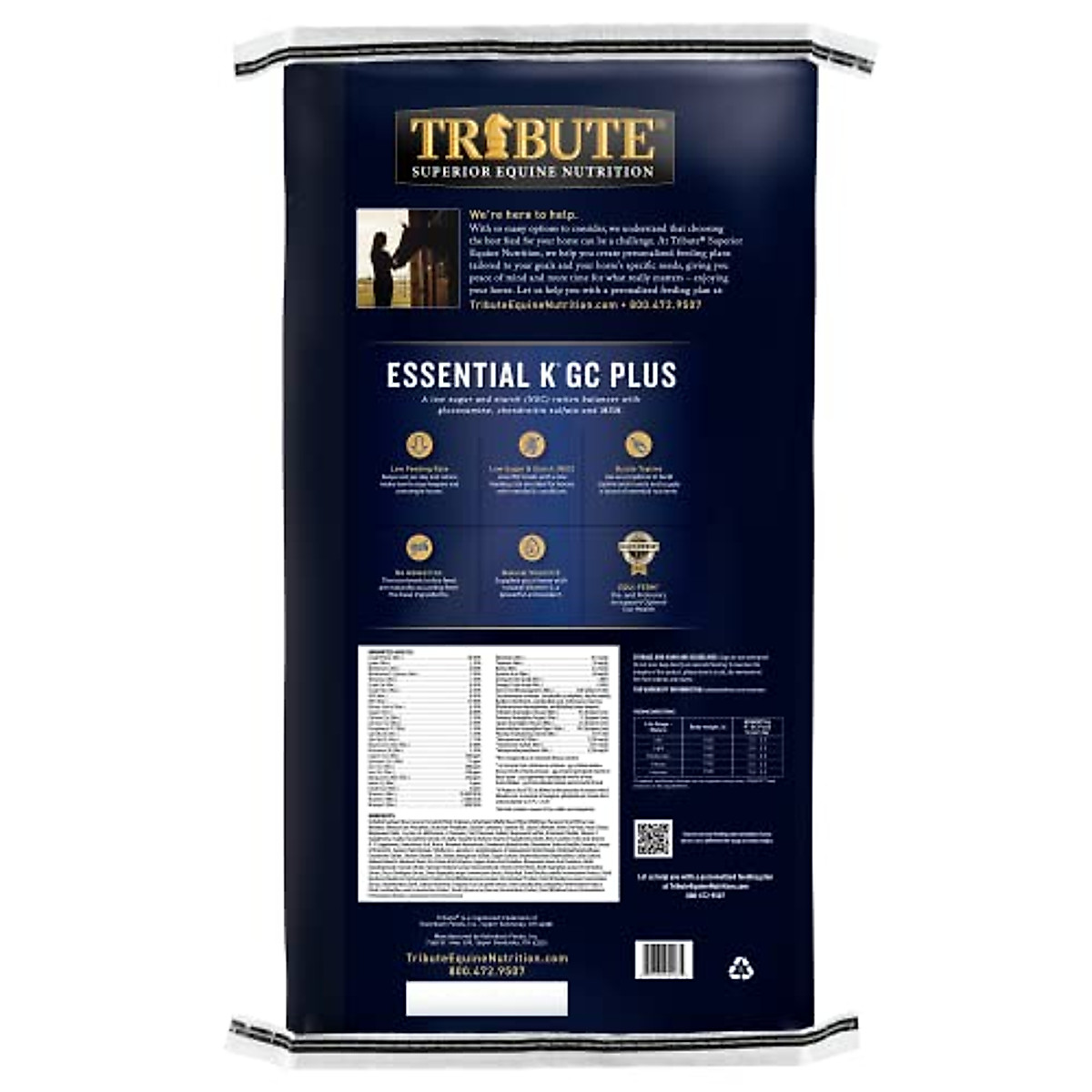 Tribute Essential K GC Plus for Horse, 50 lb