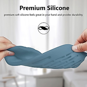 HUAYUWA Silicone Cover Sleeve (Blue) Compatible for Bose SoundLink Flex Bluetooth Portable Speaker