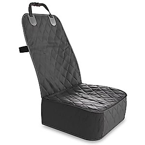 Active Pets Front Seat Dog Cover, Durable Protector Against Mud & Fur Waterproof, Scratch Proof & Nonslip Seat Pet Cover - Dog Car Seat Cover for Front Seat With Safety Anchors for Cars, Trucks & SUVs