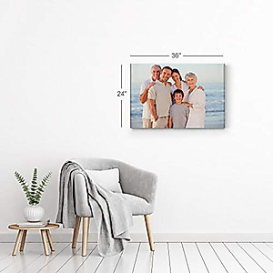 Smile Art Design Custom Canvas Prints with Your Photos, Personalized Canvas Pictures Custom, Custom Canvas Prints, Photo Canvas, Canvas Photo Prints, Personalized Gifts, Canvas Wall Art 8"x12"