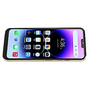 VINGVO 4G Smartphone, 6.53 Inch Smartphone Face Recognition Dual SIM Dual Standby for Android (US Plug)