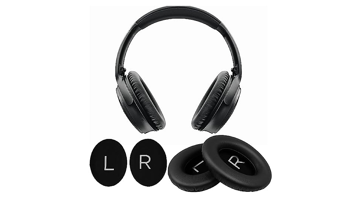 Replacement Ear Pads for Bose QC45 & QCSE Headphones | Soft & Easy Fit