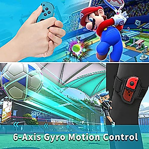 PPCgrop Joypad for Nintendo Switch/Lite/OLED, Replacement for Switch Controllers Support Dual Vibration/Motion Control/Screenshot/Wake-up Function