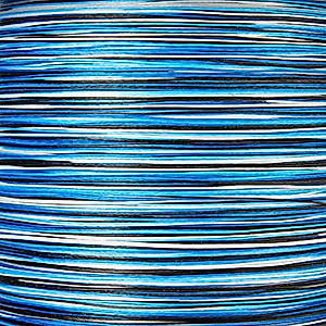 SpiderWire Stealth® Superline, Blue Camo, 40lb | 18.1kg, 300yd | 274m Braided Fishing Line, Suitable for Saltwater and Freshwater Environments