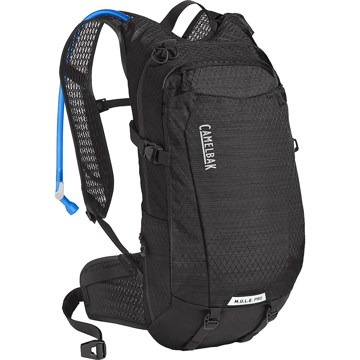 CamelBak M.U.L.E. Pro 14 Bike Hydration Backpack 100oz - Body Mapping Technology, Black