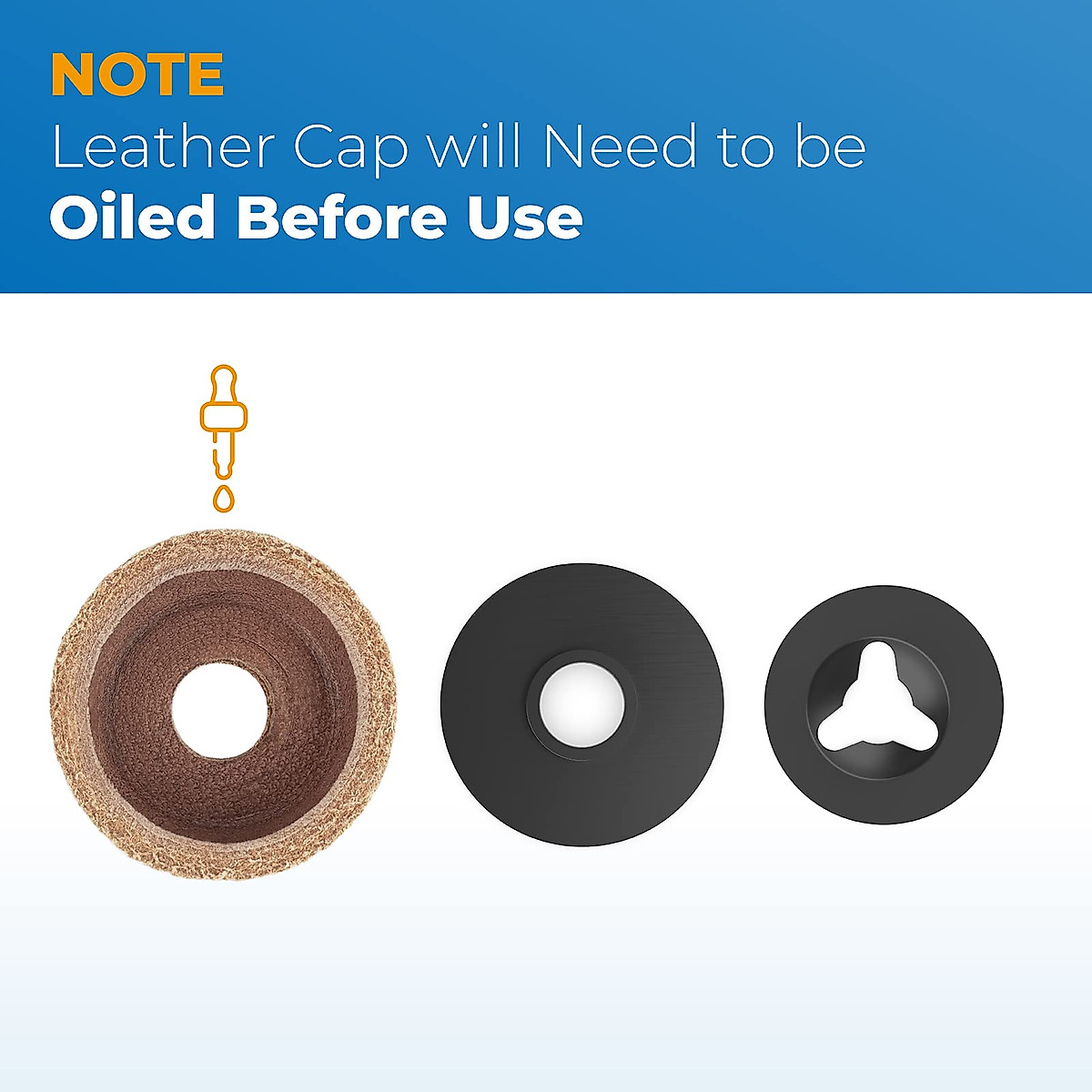 3000005094 Lantern & Stove Pump Cup Replacement for Coleman Kerosene Stove Fuel Pump Repair Kit,Gas Lantern Lamp Camping Stove Replacement Parts