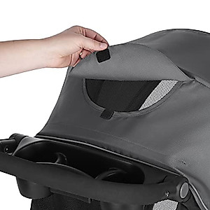 Evenflo Folio3 Stroll & Jog Travel System with LiteMax 35 Infant Car Seat, Skyline