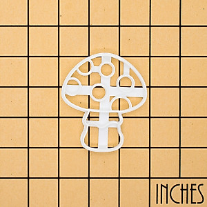Mushroom cookie cutter, 1 piece - Bakerlogy