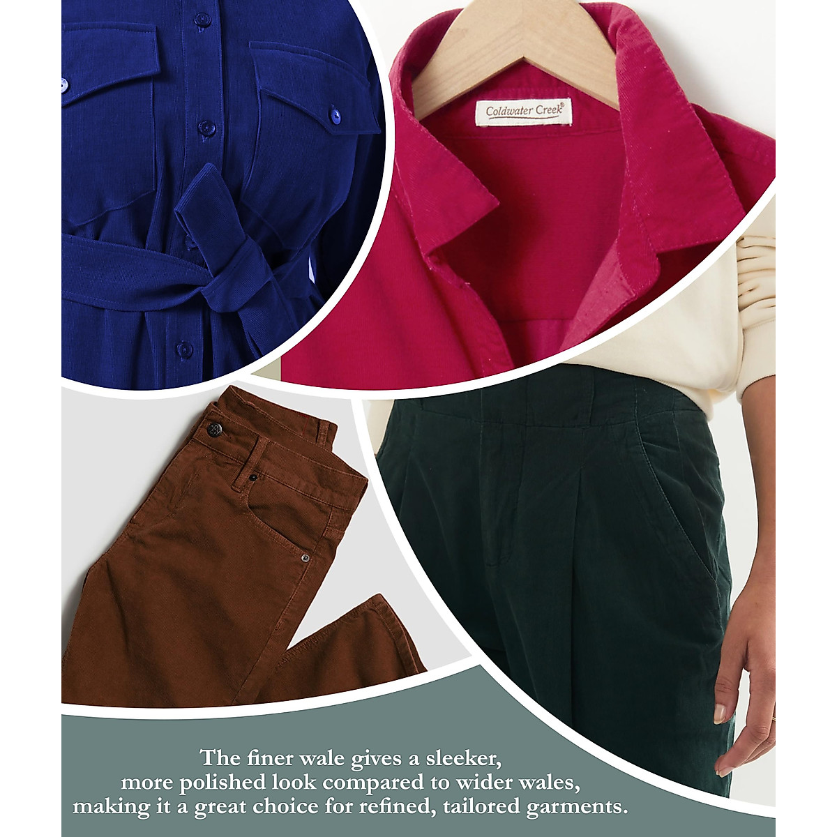 Corduroy Fabric 21 Wale Apparel 140-150GSM Solid Color by Continuous Yard 58" W 100% Cotton-Egyptian Yarn Stripe Texture Soft & Lightweight Baby Blanket Blouses Shirts Rompers Sweater Canary Yellow