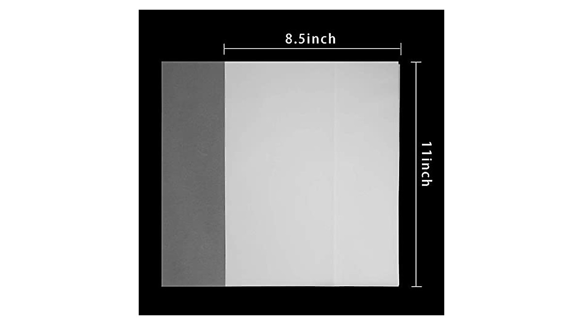 110 Sheets Translucent Printable Vellum Paper 8.5x11