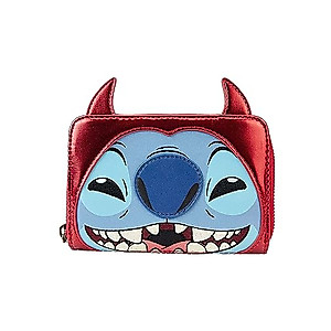 Loungefly Disney Sitch Devil Zip Around Wallet