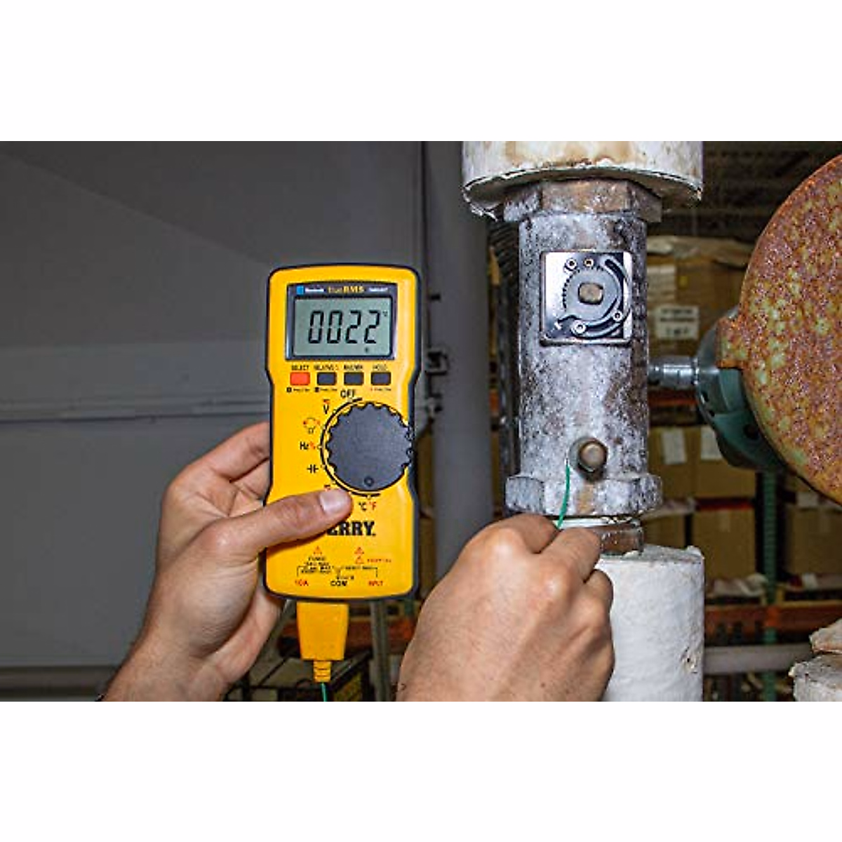 Sperry Instruments DM6850T Digital Multimeter, Thin, TRMS, Bluetooth, Autoranging, 600 V AC/DC, 10A Current, Con﻿Tinuity, Resistance, Capacitance, Frequency, Temperature