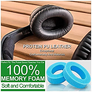 Replacement Ear Pads Compatible with RS120 RS 110 HDR120 Wireless Headphones with 2 ABS Ring - Memory Foam Earpads