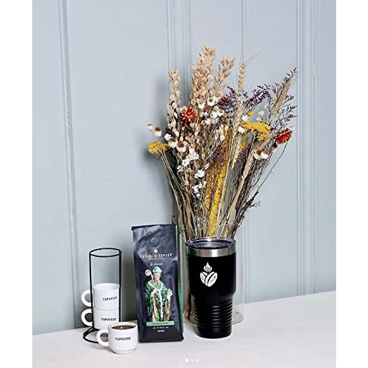 St. Patrick's Irish Cream (Whole Bean) 12 ounces Arabica Bean Coffee, Medium Roast Coffee