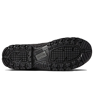 Thorogood Deuce 6” Waterproof Side-Zip Black Tactical Boots for Men and Women with Composite Safety Toe, Full-Grain Leather, and Slip-Resistant Outsole; BBP & EH Rated, Black - 12 M US