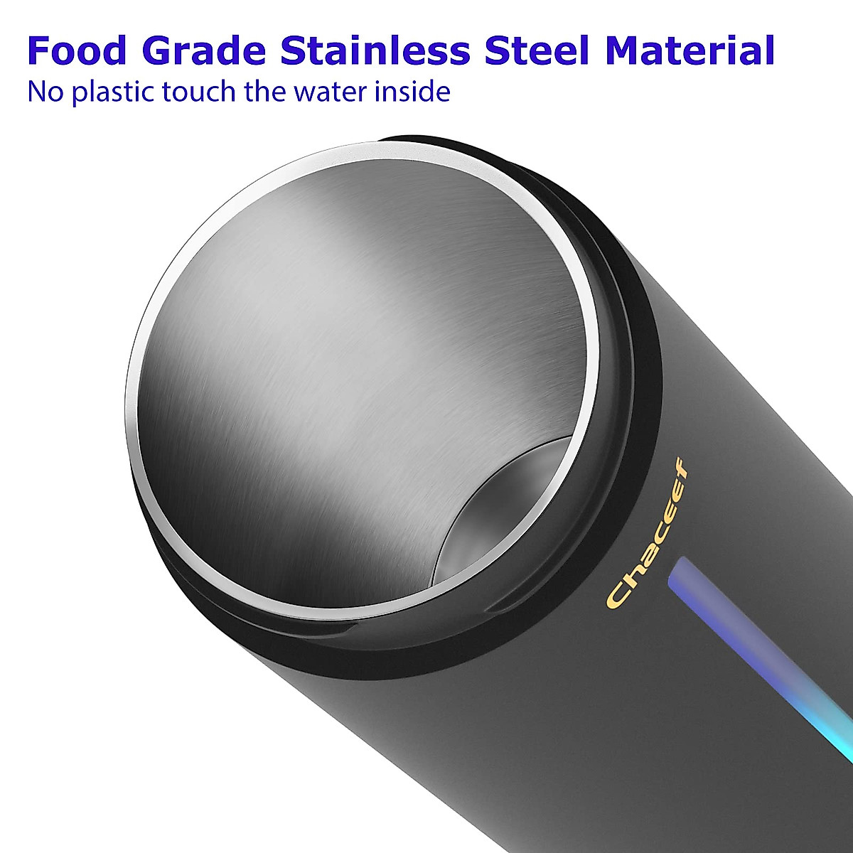 CHACEEF Mini Rice Cooker 2-Cups Uncooked, 1.2L Portable Non-Stick Small Travel Rice Cooker, Green & CHACEEF Travel Electric Kettle, 350ml Small Portable Kettle with 304 Stainless Steel