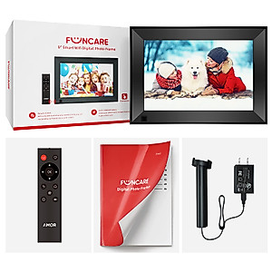 Digital Picture Frame Upgrade 9 Inch WiFi Digital Photo Frame with IPS HD Touchscreen, Auto-Rotate,Auto Dim, Share Photos and Videos Instantly via App from Anywhere