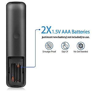 SMATAR New Replacement Hisense TV Remote Control EN-2A27 for Hisense 4K LED Smart TVs EN2A127H EN2A27HT EN2AN27H EN2AS27H EN2D27 EN33924HS EN33925A