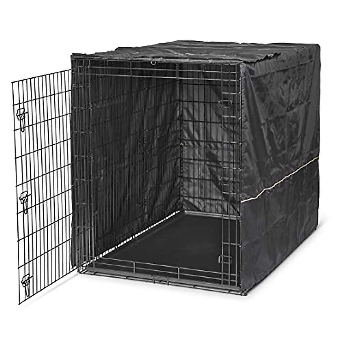 MidWest Homes for Pets XXL 54-Inch , Privacy Dog Crate Cover Designed to Fit Midwest Ginormous Dog Crate Models SL54 & SL54DD, Machine Wash & Dry, Gray,