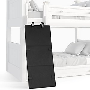 Tideme Bunk Bed Ladder Board Cover, Bunk Bed Ladder Lock Board, Avoid Climb Bunk Bed Ladder Pad, Secure Ladder Board to Prevent Climbing