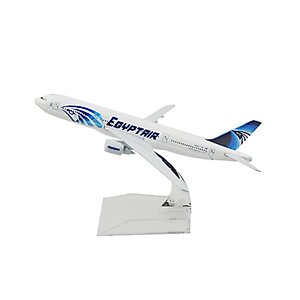 24-Hours 1:400 16CM Egypt Air B777-300 Alloy Metal Model Plane Diecast Airplanes