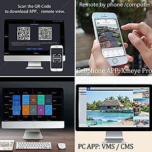 16 Channel 2MP 1080P DVR Recorder Hybrid 6-in-1 DVR H.265+ 16CH Security Digital Video Recorder Support Analog AHD/IP/TVI/CVBS/CVI Camera (No Hard Drive)