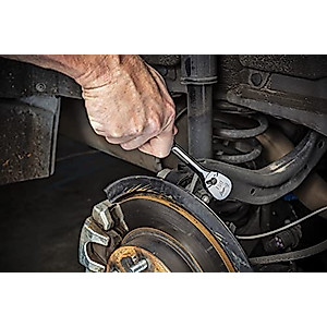 GEARWRENCH 2 Piece 1/4" & 3/8" Drive 84 Tooth Full Polish Teardrop Ratchet Set - 81268A-07