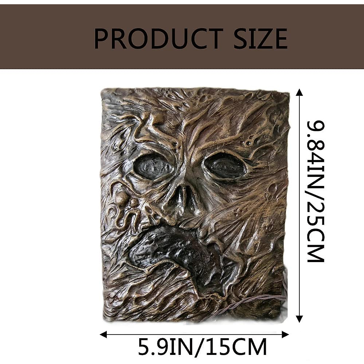 Necronomicon Evil Dead Necronomicon Book of The Dead Spellbook Leather Hardcover Necronomicon Journal Spells Decoration Lovecraft Horror Movie Prop Decor Notebook