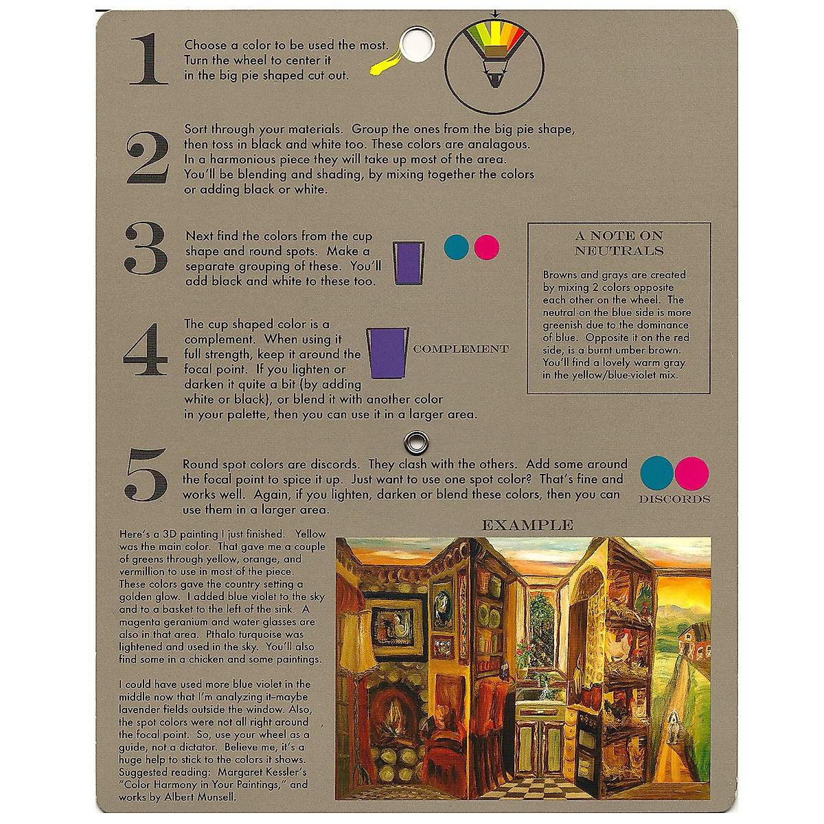 Mandarin Moose Color Harmony Wheel