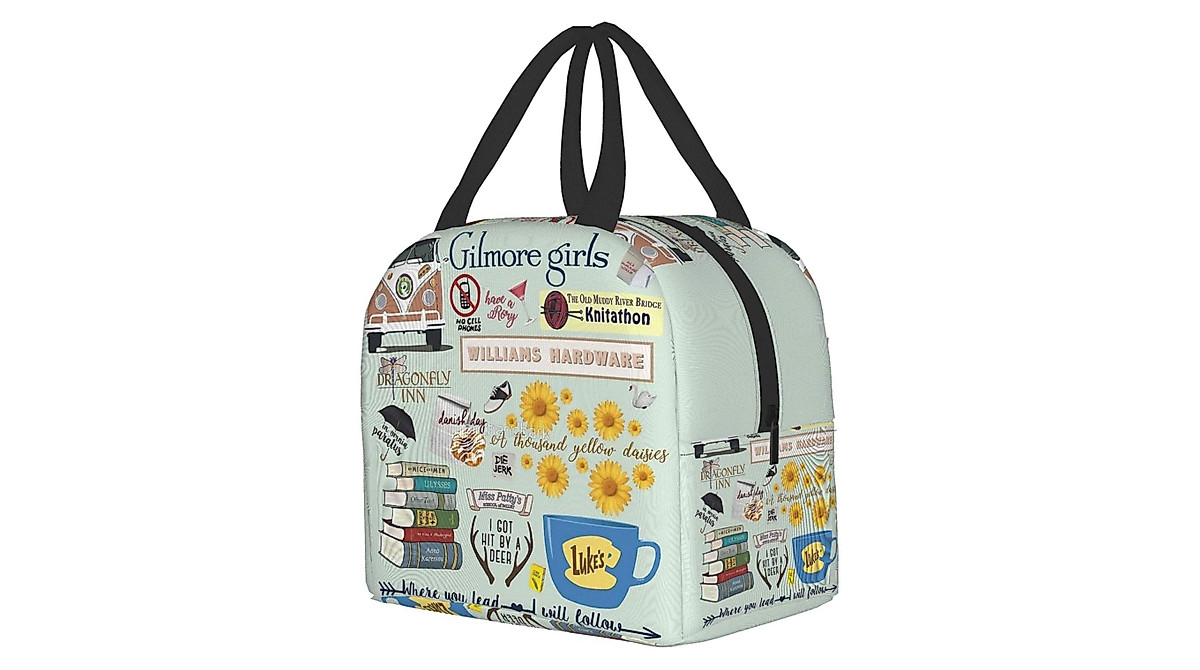 Gilmore Girls Lunch Tote Bag for Women | Stylish & Insulated
