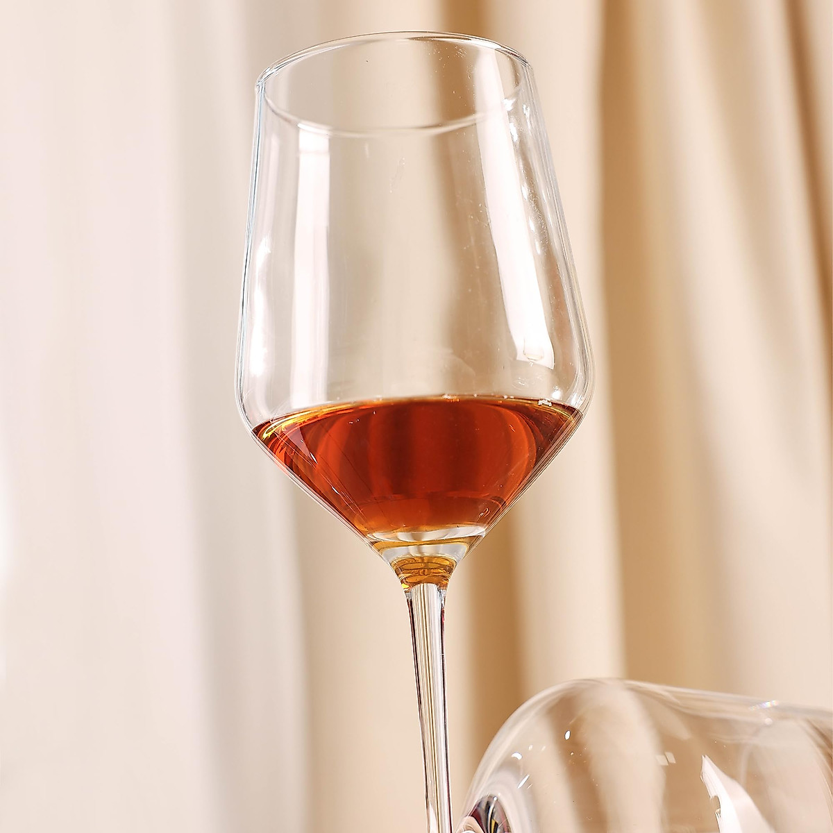 CYUFU Red Wine Glasses, Set of 8 Bordeaux Wine Glasses, 17 oz Wine Glasses, Wedding Housewarming Gift