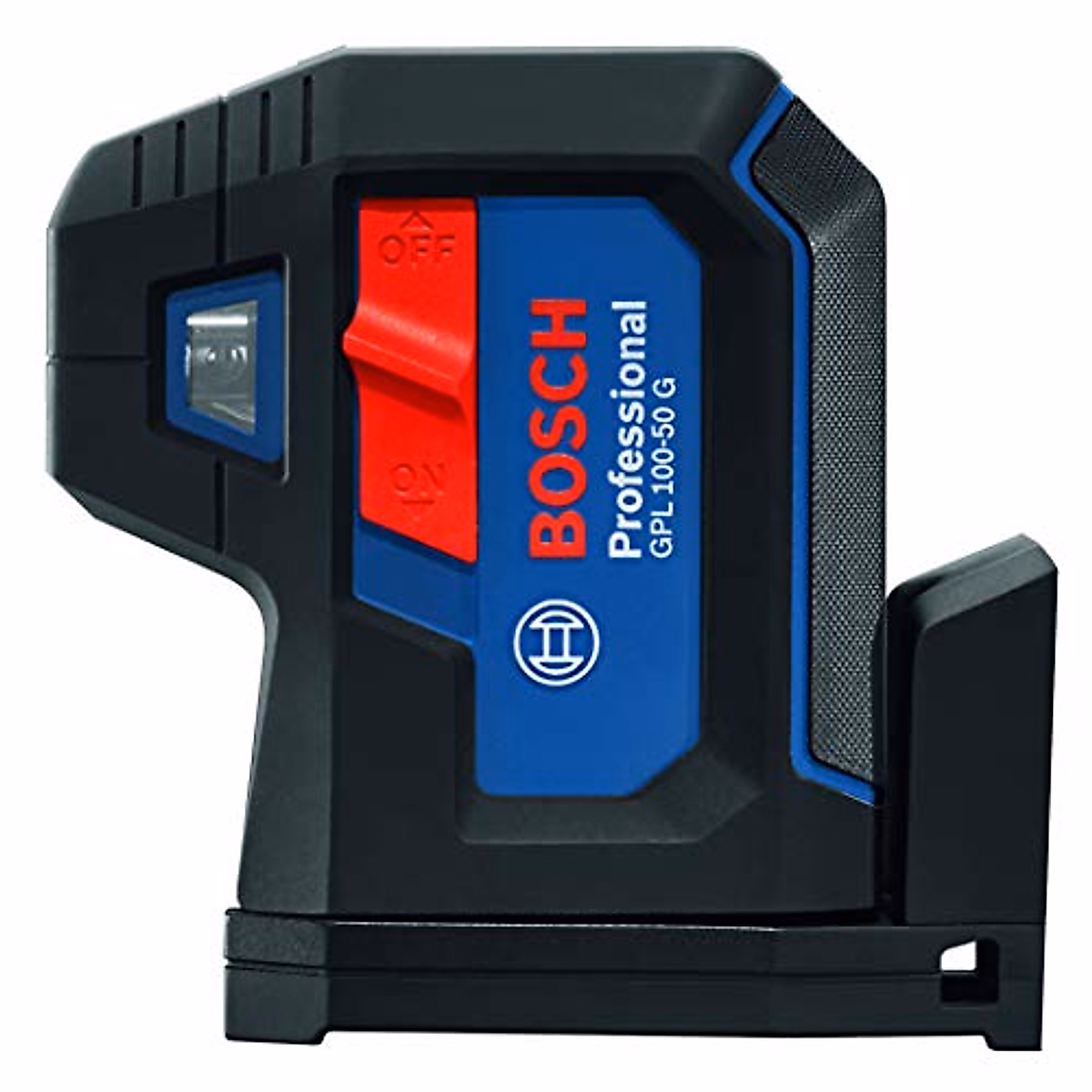 Bosch GPL100-50G 125ft 5 Dots Point Alignment Laser Level 360 With Integrated Magnetic Mount, Heavy-Duty for Layout & Plumbing, Includes Batteries and Hard Case,Green/red