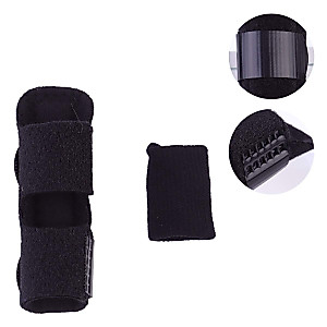 EXCEART Thumb Brace Thumb Brace Thumb Brace Brace Protector Splints Mallet Brace for Broken Middle Ring Injuries Blue Splints Protector Splint