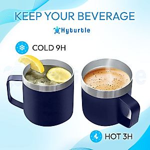 Hyturtle This Guy is One Awesome Dad Coffee Navy Mug/Tumbler 14oz Gift For Dad, Gifts For Dad From Daughter, Son, Kids - Fathers Day - Birthday, Christmas Gift Ideas For Father, Men