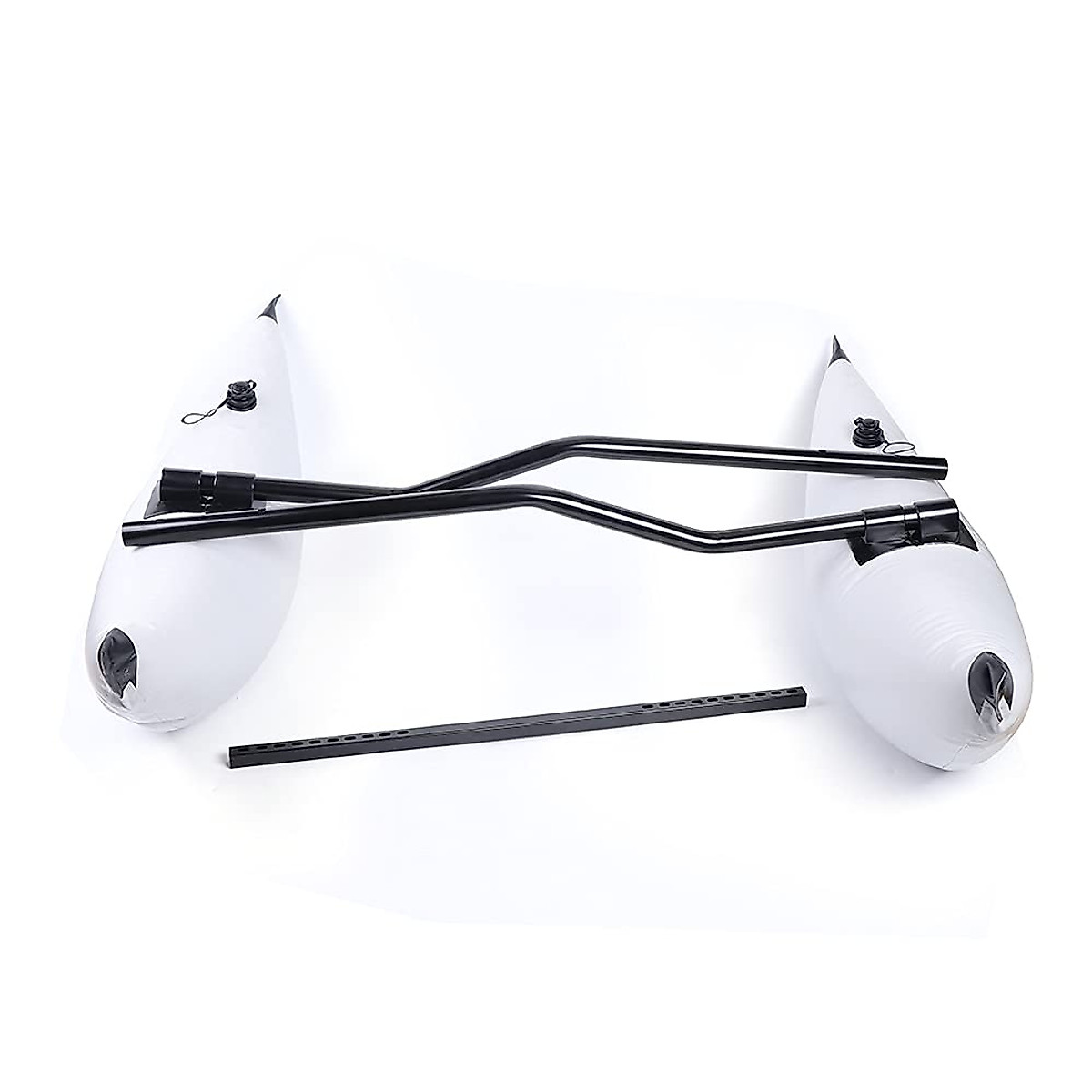 2 PCS Kayak Outrigger Stabilizer Kit Kayak Side Floats and Rods Kit, Kayak Stabilizer Kit Canoe Boat Stabilizer, PVC Kayak Floating Barrels, Water Kayak Floats Buoyy, Kayak Canoe Accessories