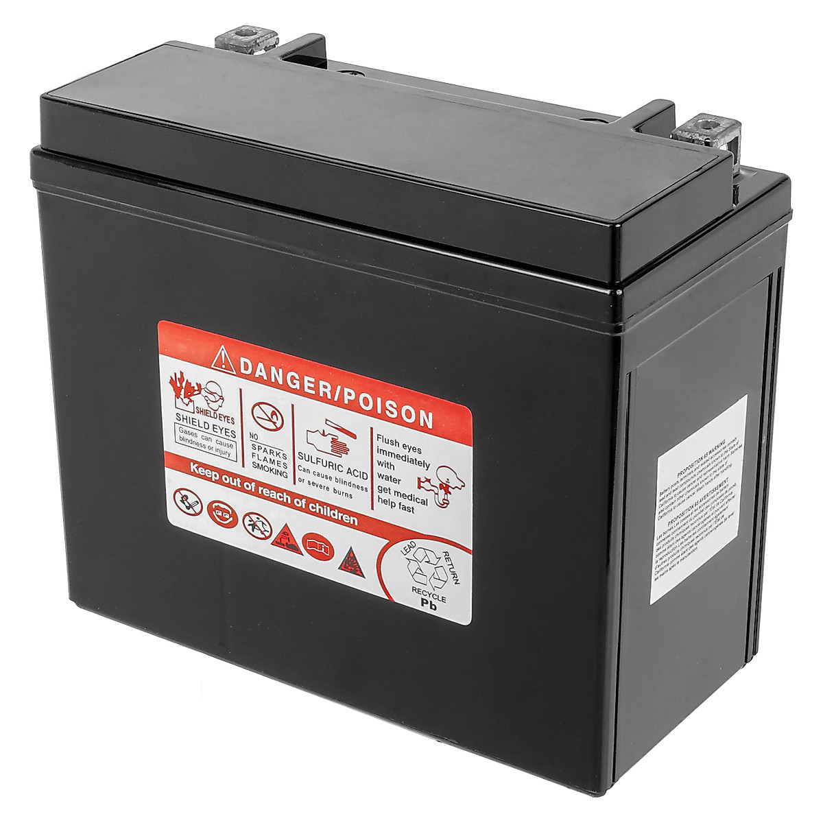 Caltric Agm Battery Compatible with Yamaha Grizzly 700 Yfm700 Yfm-700 4Wd Fi Eps 2007-2016