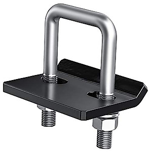 BOYISEN Hitch Tightener Anti-Rattle Hitch Stabilizer - Heavy Duty 304 Stainless Steel Hitch Clamp for 1.25 and 2 inch Hitches Reduce Shaking from Hitch Tray Bike Rack Trailer Ball Mount, Rust Free