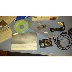 Samsung L200 10MP Digital Camera with 3x Optical Zoom (Black)