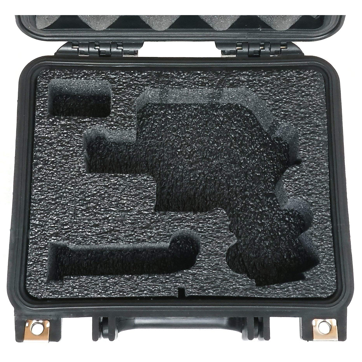 Case Club Case to fit Glock 19 & 4 Magazines. Pre-Cut, Heavy Duty, Waterproof (Accommodates Optics, Under Barrel attachments & Speed Loader)