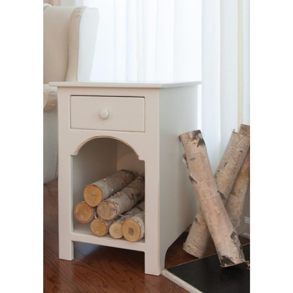 Wilson Decorative White Birch Logs, Natural Bark Wood Home Décor - 15.5-17.5" in Length 1.5"-4" Dia. (Set of 6)
