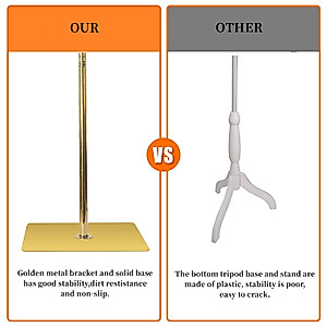 Female Dress Form Mannequin Torso,Height Adjustable Mannequin Stand, Realistic Model Display Body Stand Metall Base Clothing Forms, Beige