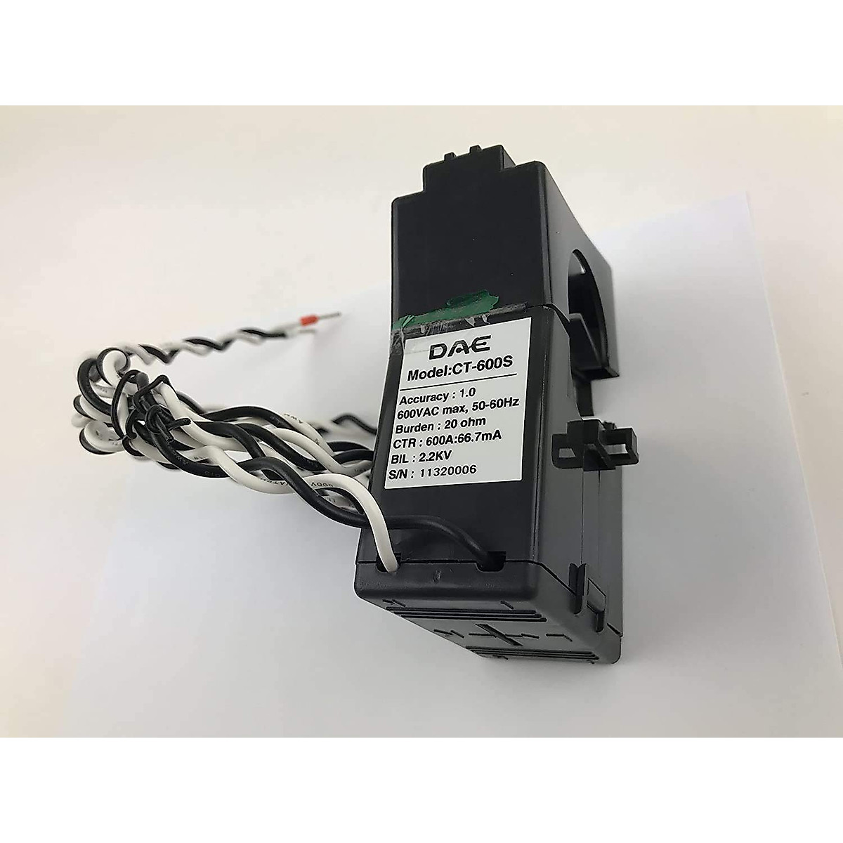 DAE P256-600 KIT, 600A, RS485, 277/480v, UL kWh Smart Submeter 3 Phase, 3 Split CTs (Inner Dia. 1.38 in)